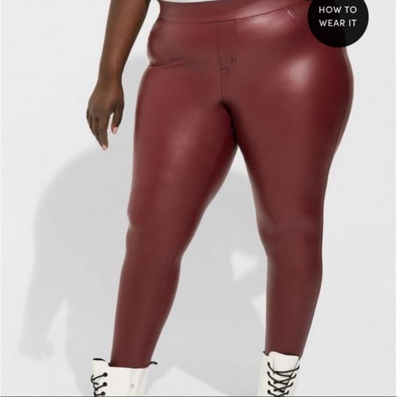 torrid | Pants & Jumpsuits | Torrid Full Length Signature Waist Leather ...